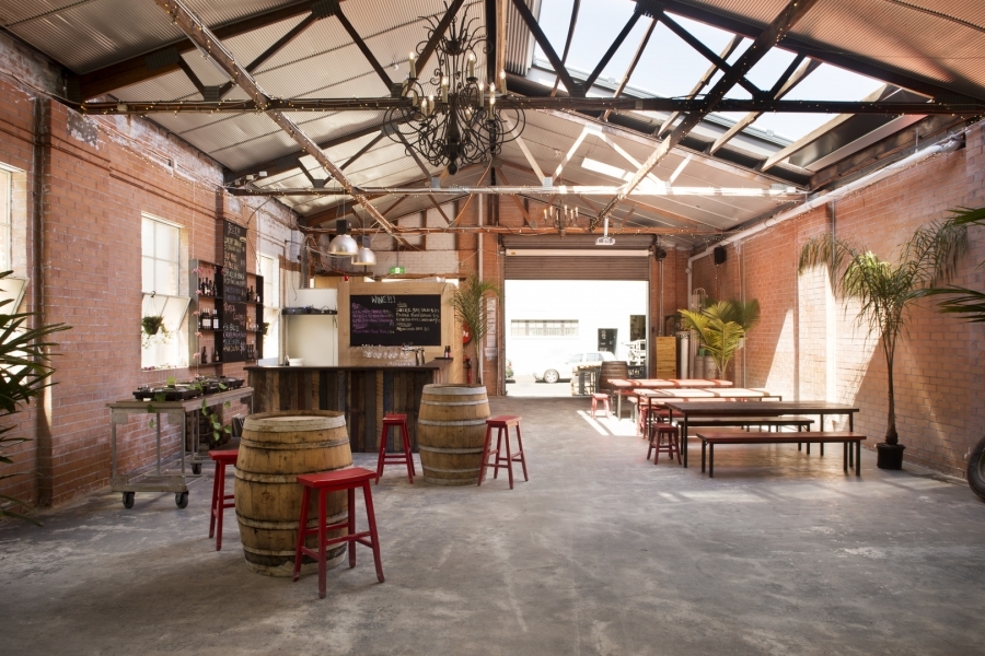 Event Space in a Converted Brick Warehouse | Skoutli